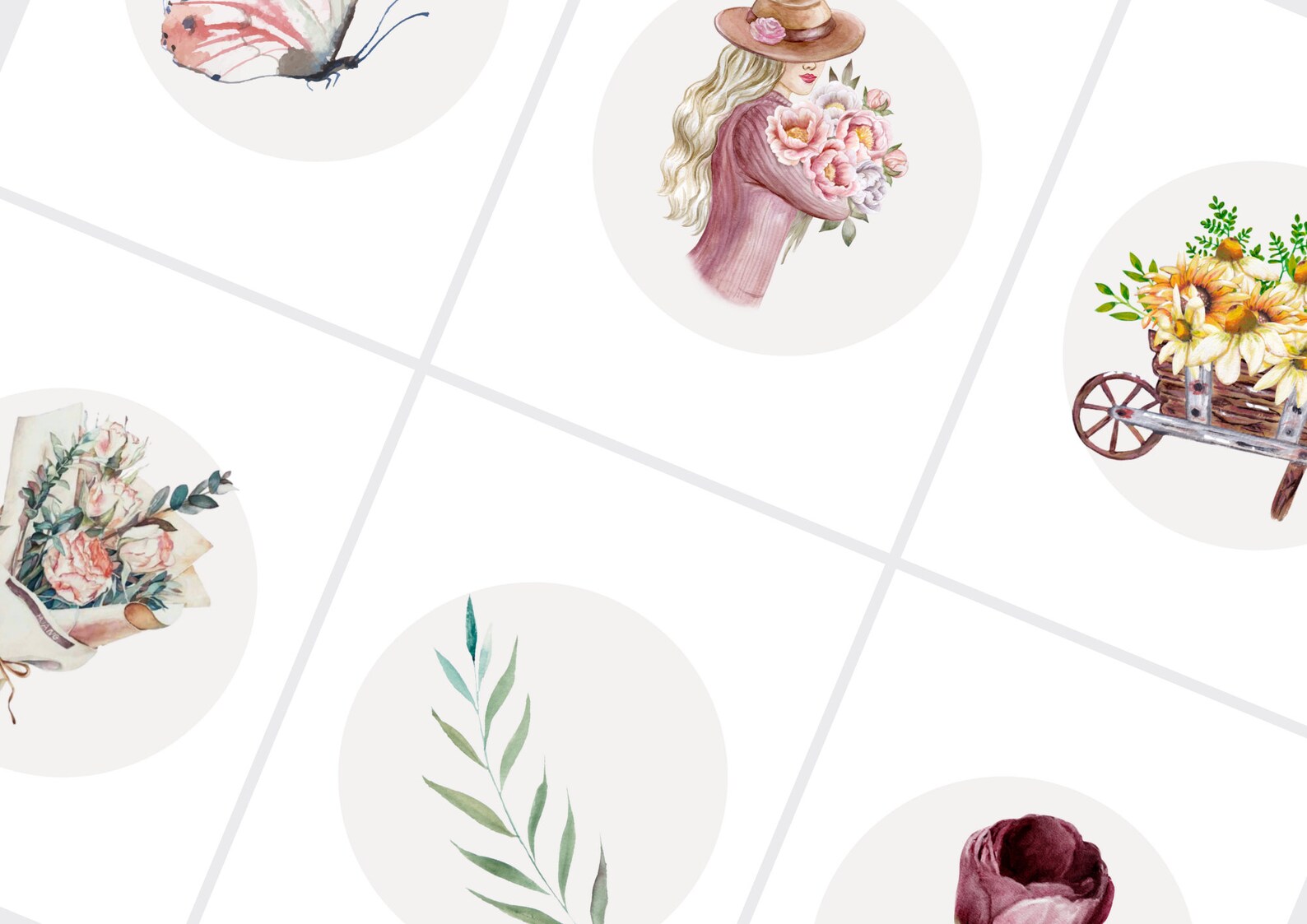70 Flowers Instagram Highlight Covers Instagram Story - Etsy
