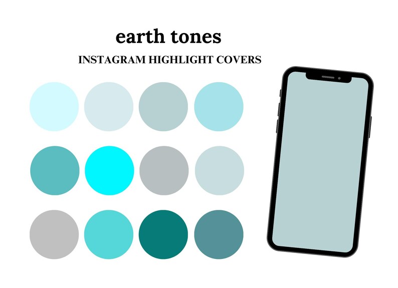 30 Blue Instagram Highlight Covers | Solid Color Highlight Icons ...