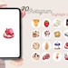 Food Instagram Highlight Covers, Instagram Story Highlight Icons, Food ...
