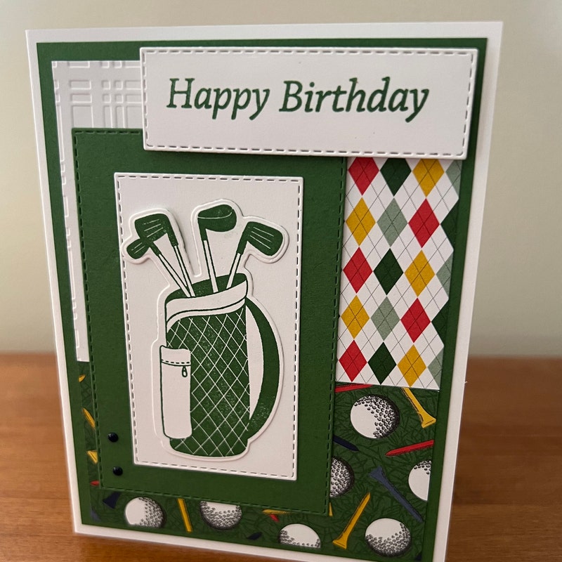Handmade Golf Card - Etsy