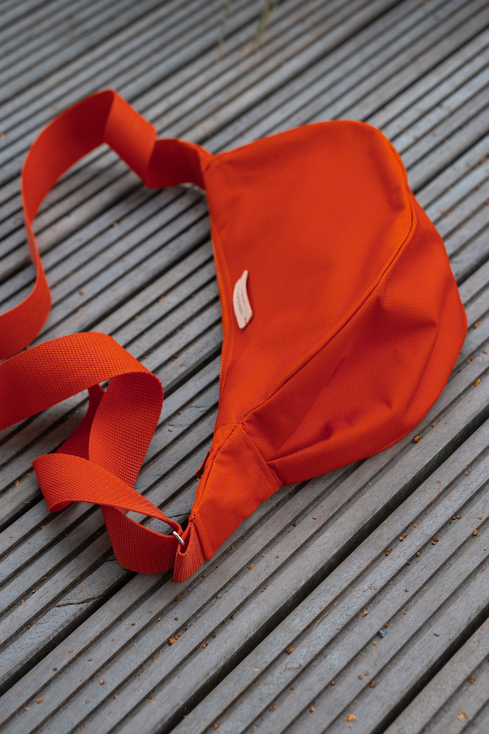 Red Crossbody Bag for Men and for Women. Canvas Everyday Sling Bag ...