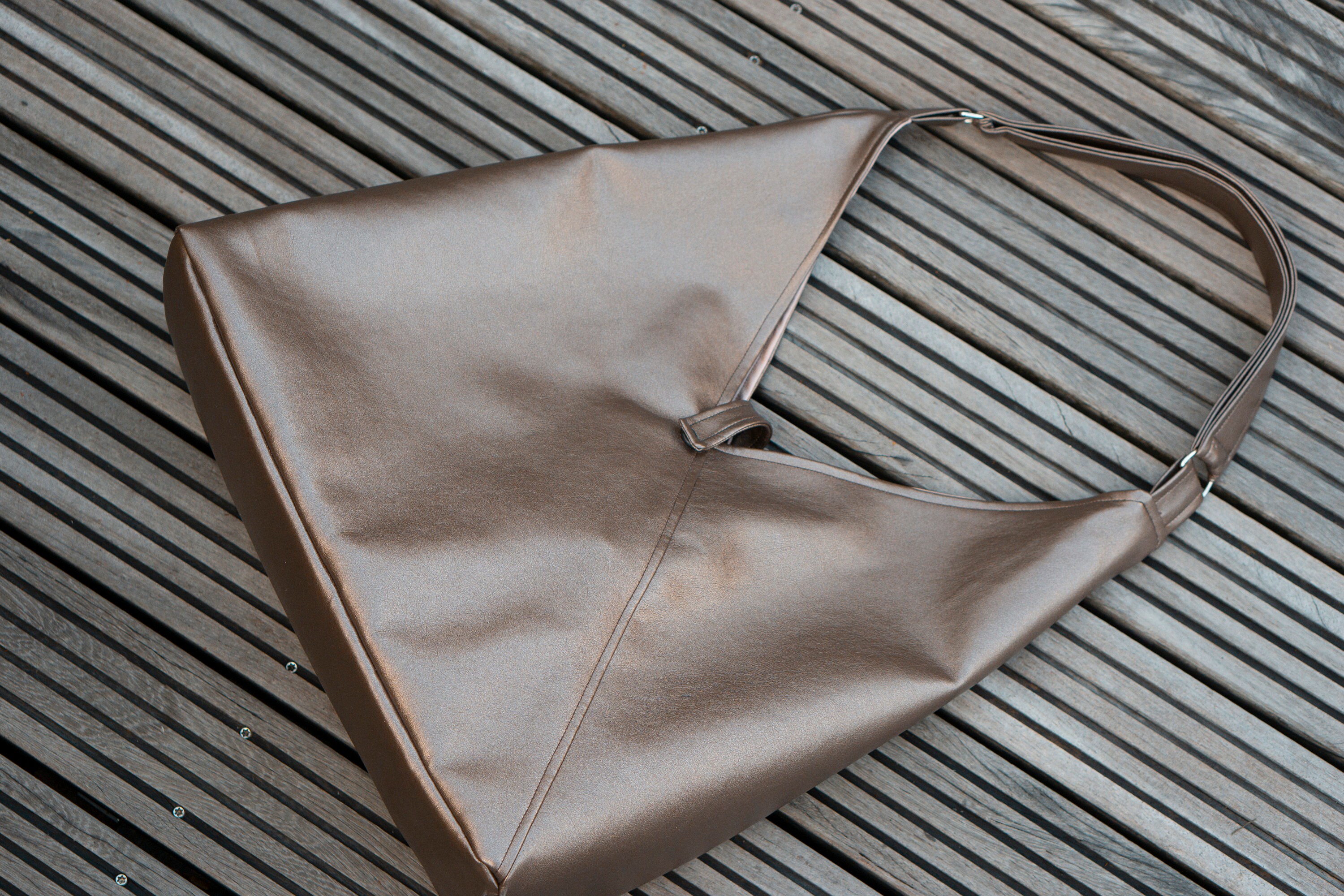 Origami Bag PDF Sewing Pattern & Tutorial. Easy Triangle Bag. Fun Quick ...