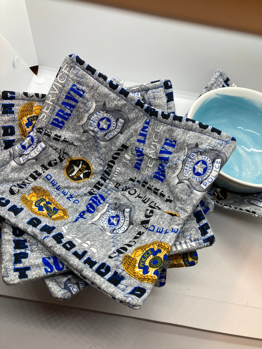 Law Enforcement Bowel Cuzzie (cozy) Gray First Responder - Etsy