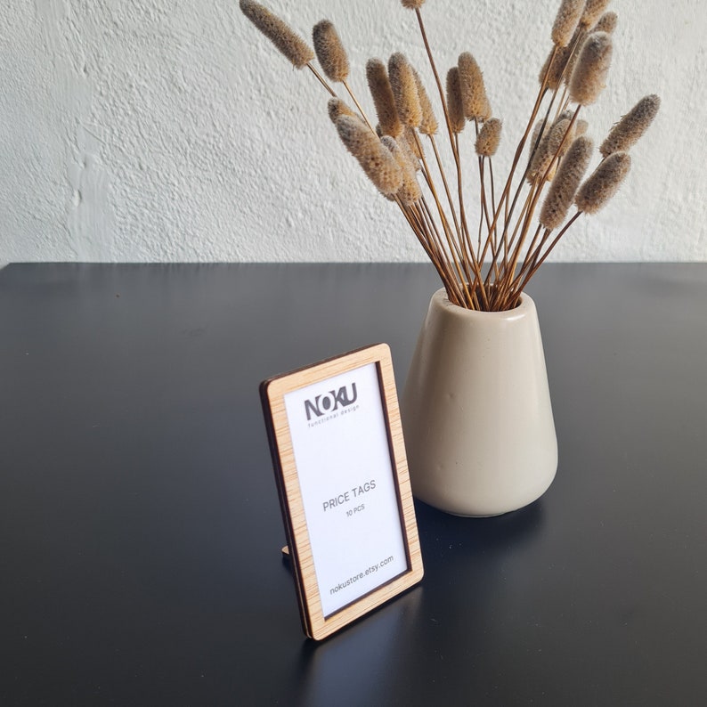 Wooden Display Stand 12 Pcs Price Display for Market Store - Etsy