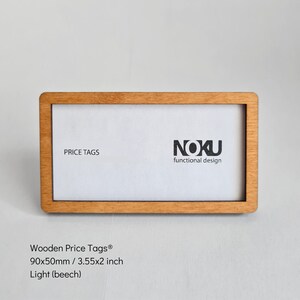 12 Pcs of Merchandise Tags Price Display Stand for Market. Price Signs ...