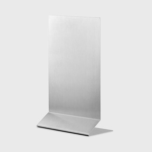 Stainless Steel Tabletop Sign Holder – Modern A5 Stand for Menus ...