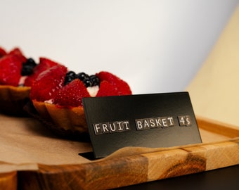 Wooden Price Tags Mini Price Tag 12 Pcs Price Display for - Etsy