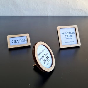 Wooden Price Tags Mini Price Tag 12 Pcs Price Display for - Etsy