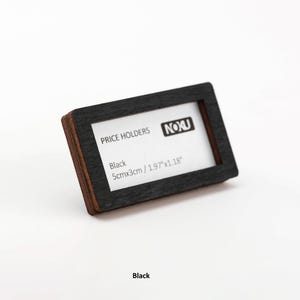 Wooden Price Tags, Mini Price Tag - 12 Pcs, Price Display for Market ...