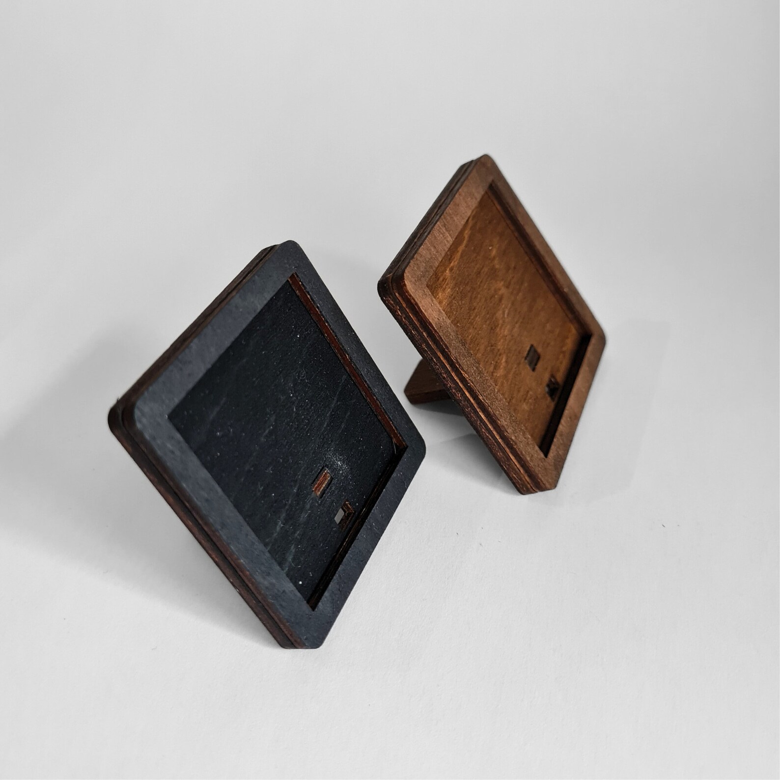 Wooden Price Tags Square Wooden Holders for Your Price for - Etsy