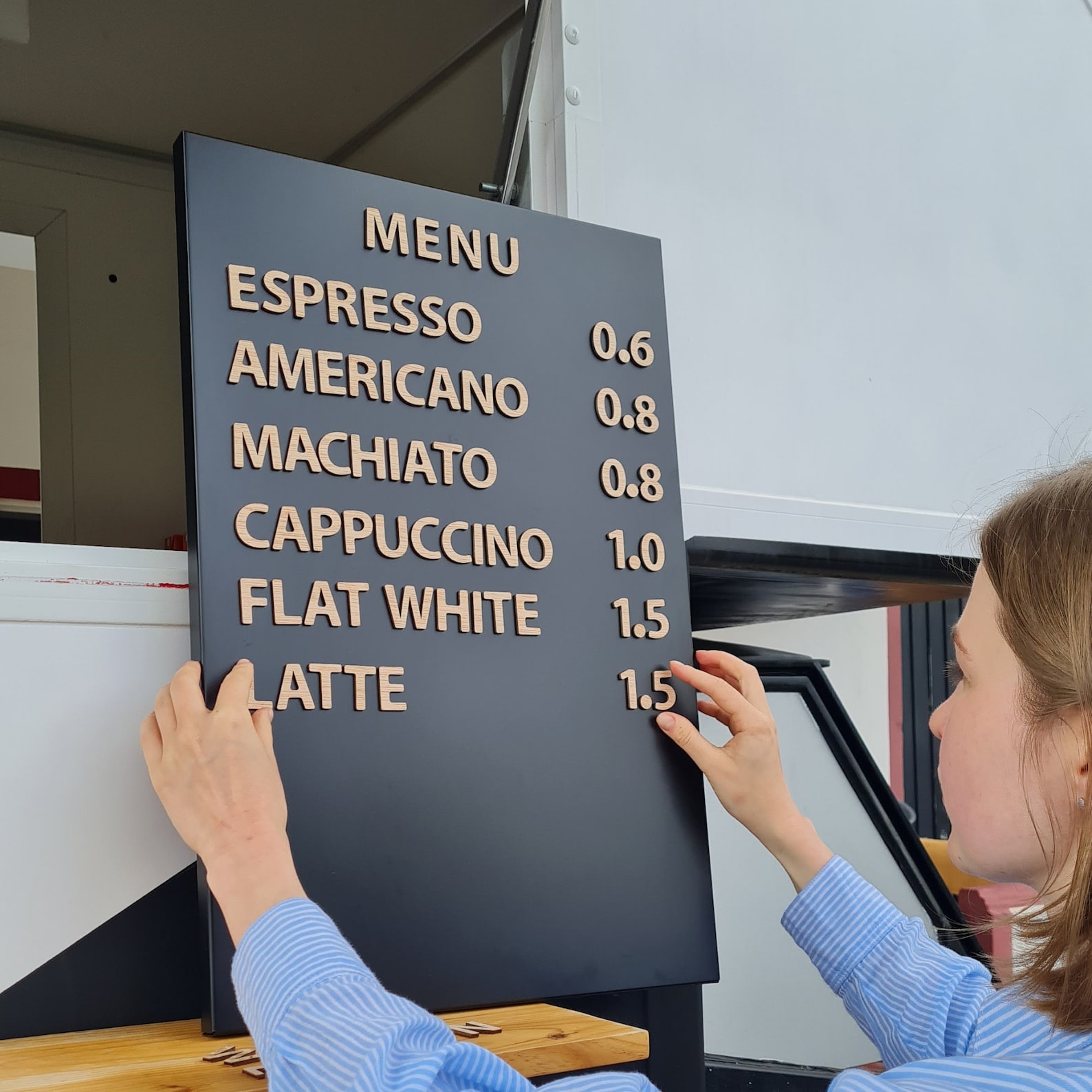 Coffee Shop Menu, Coffee Bar Sign, Menu Board, Letter Board, Сoffee ...