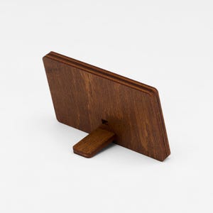 Wooden Display Stand - 12 Pcs, Price Display for Market, Store and ...