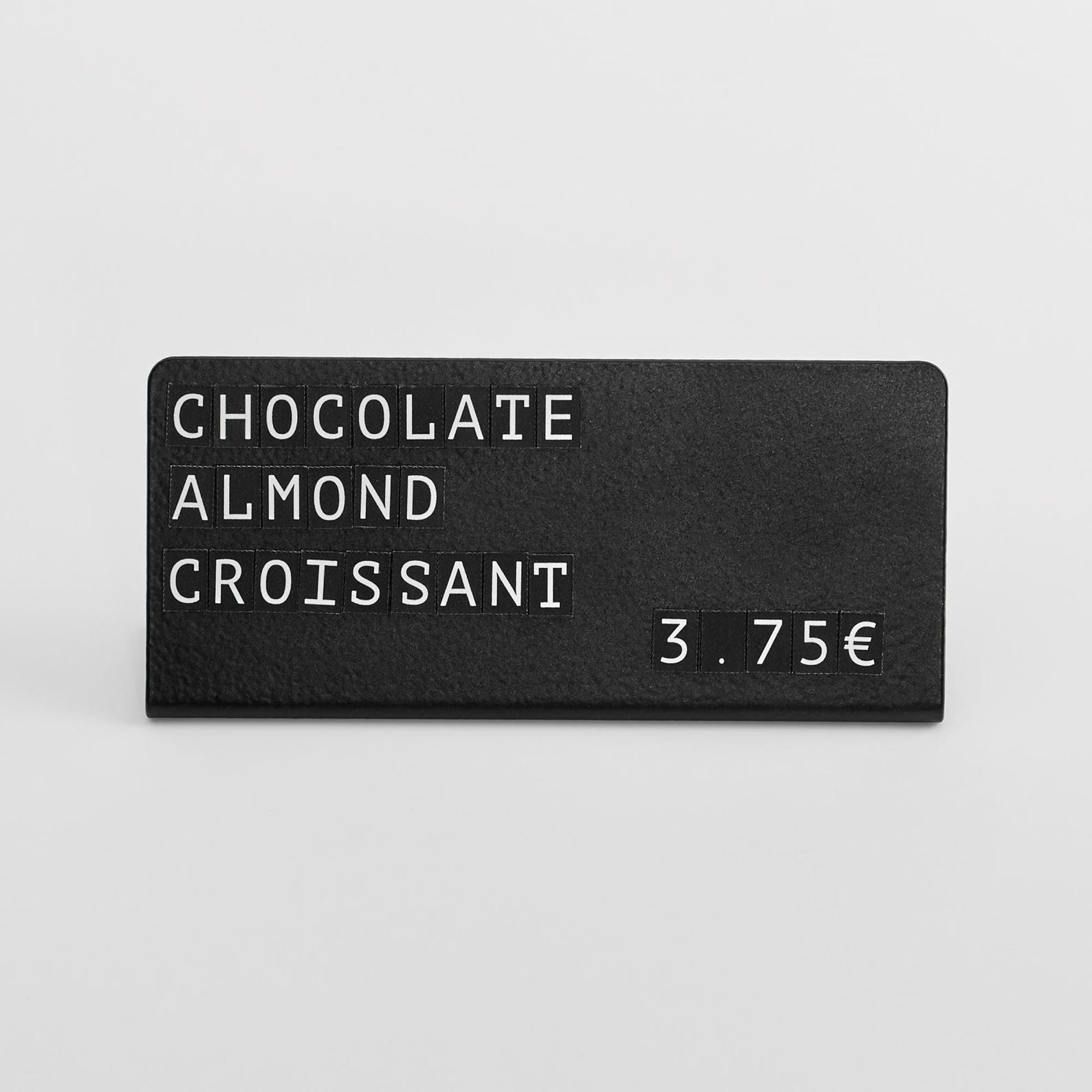 Set of Metal Price Tags With Changeable Magnetic Letters for Bakeries ...