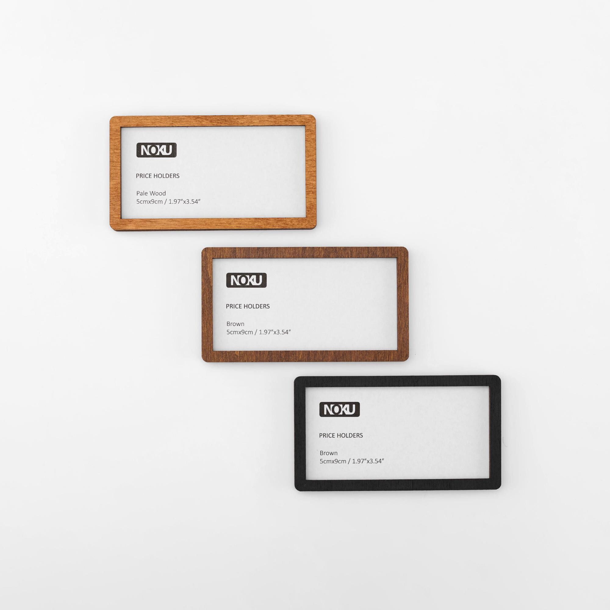 Wooden Price Tags Wooden Holders for Your Price Information for Cafes ...