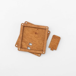 Wooden Price Tags - Square Wooden Holders for Your Price for Cafes ...