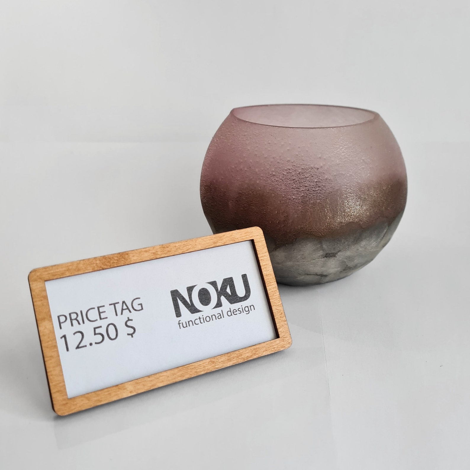 Wooden Price Tags Wooden Holders for Your Price Information for Cafes ...