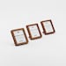 Wooden Square Price Tag- 12 Pcs, Price Display for Market, Store and ...