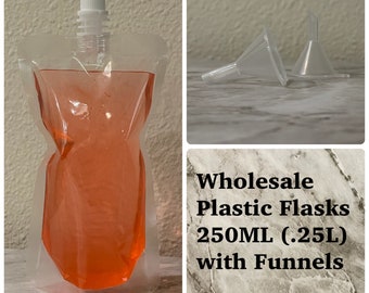 Plastic Flask | Etsy