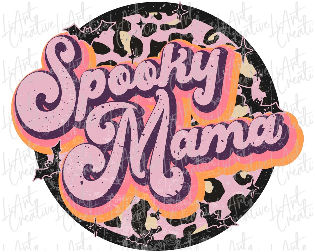 Spooky Mama PNG, Halloween Png, Spooky Season Png , Halloween ...