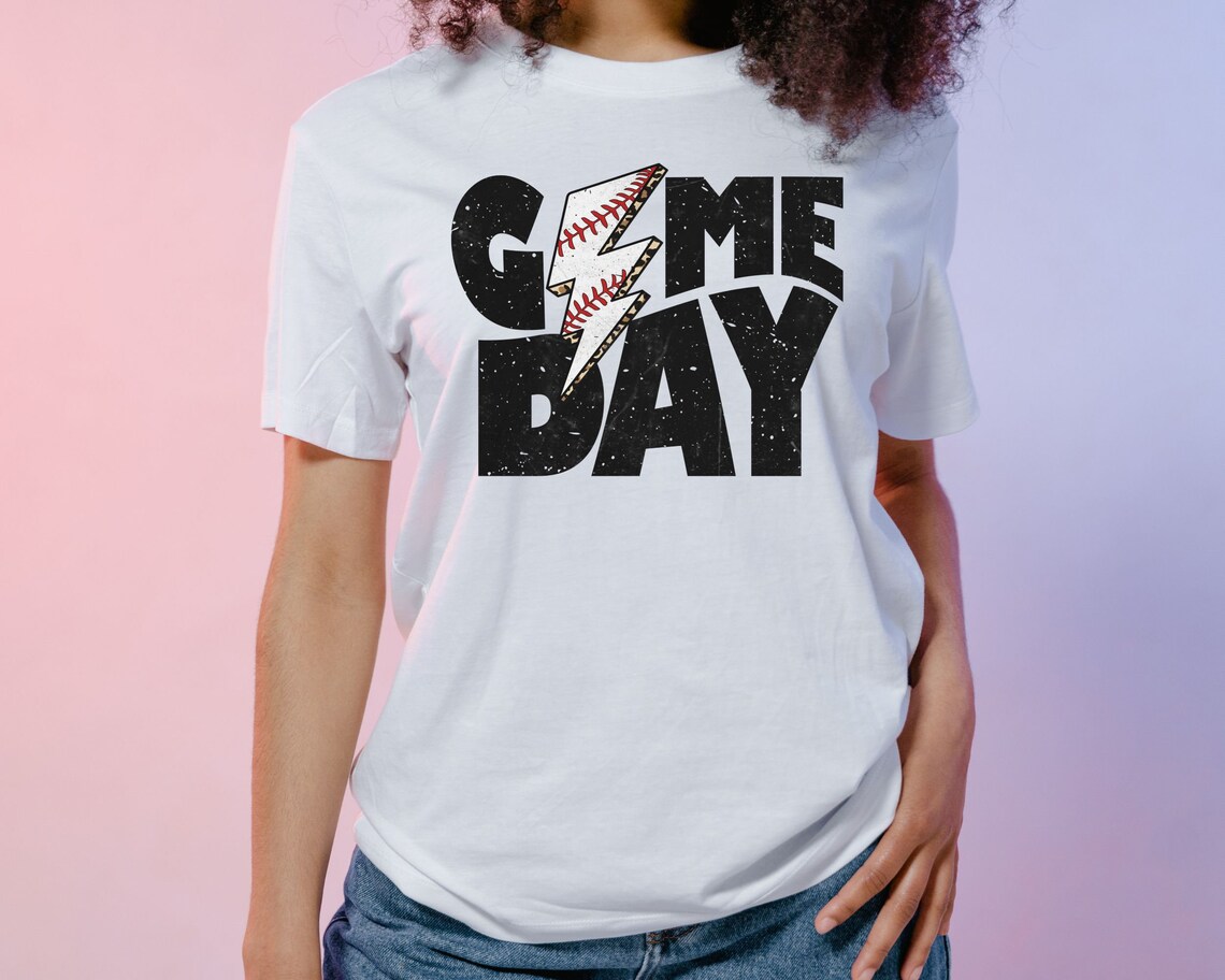 Game Day Baseball Png Baseball Png Sublimation Design Game - Etsy