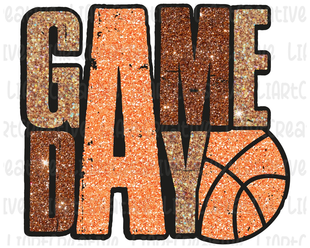 Game Day Basketball PNG Design, Basketball Retro Png Sublimation Design ...