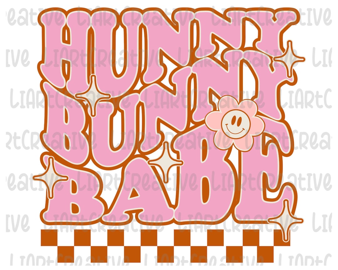 Bunny Babe PNG Sublimation Designs Download, Babe Easter Sublimation ...