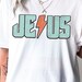 Jesus Retro Lightning Bolt PNG, Jesus Sublimation Png Design, Religion ...
