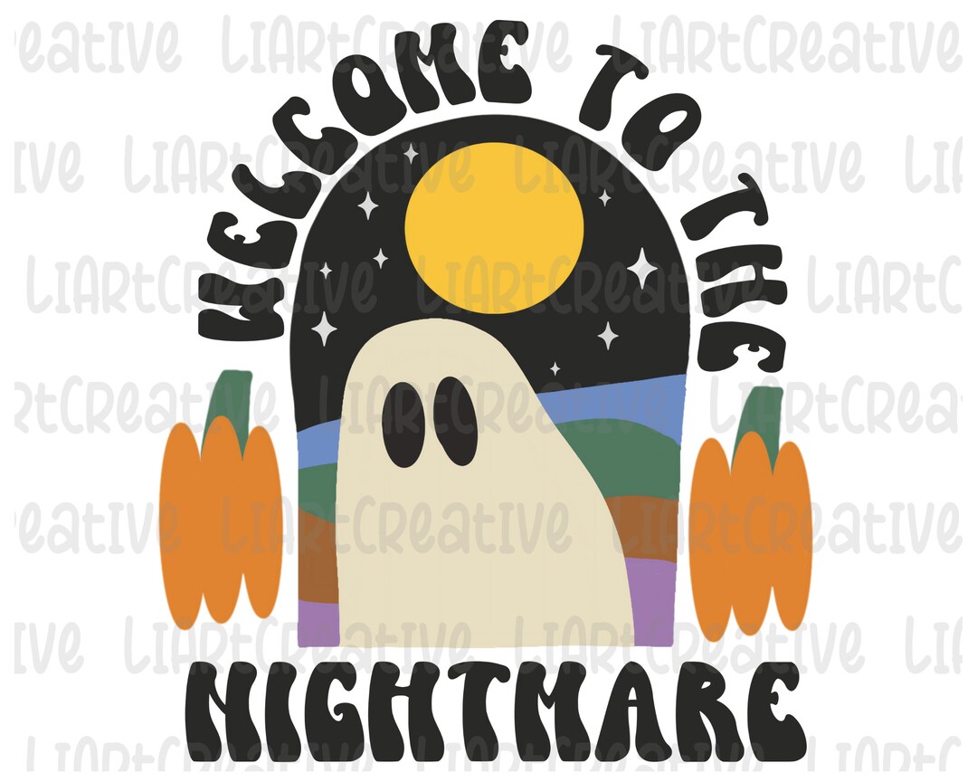 Welcome to the Nightmare PNG, Ghost Png, Halloween Png,nightmare PNG ...