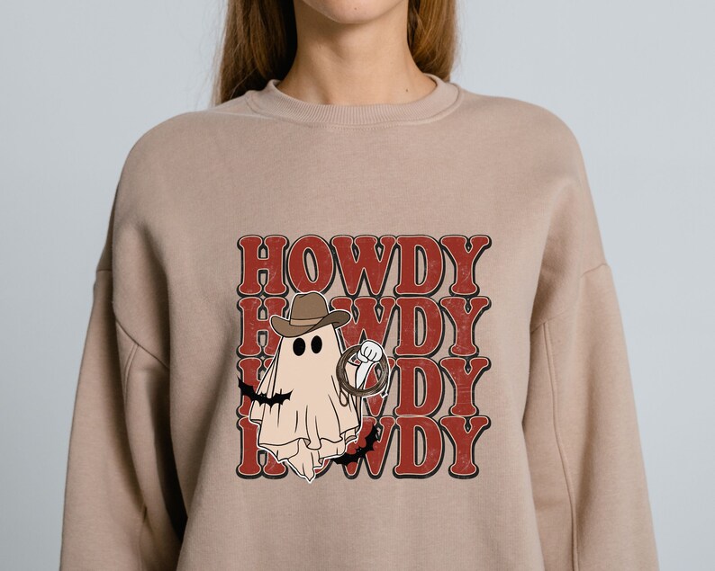 Howdy Ghouls PNG Western Ghost Png Cowboy Halloween Ghost - Etsy