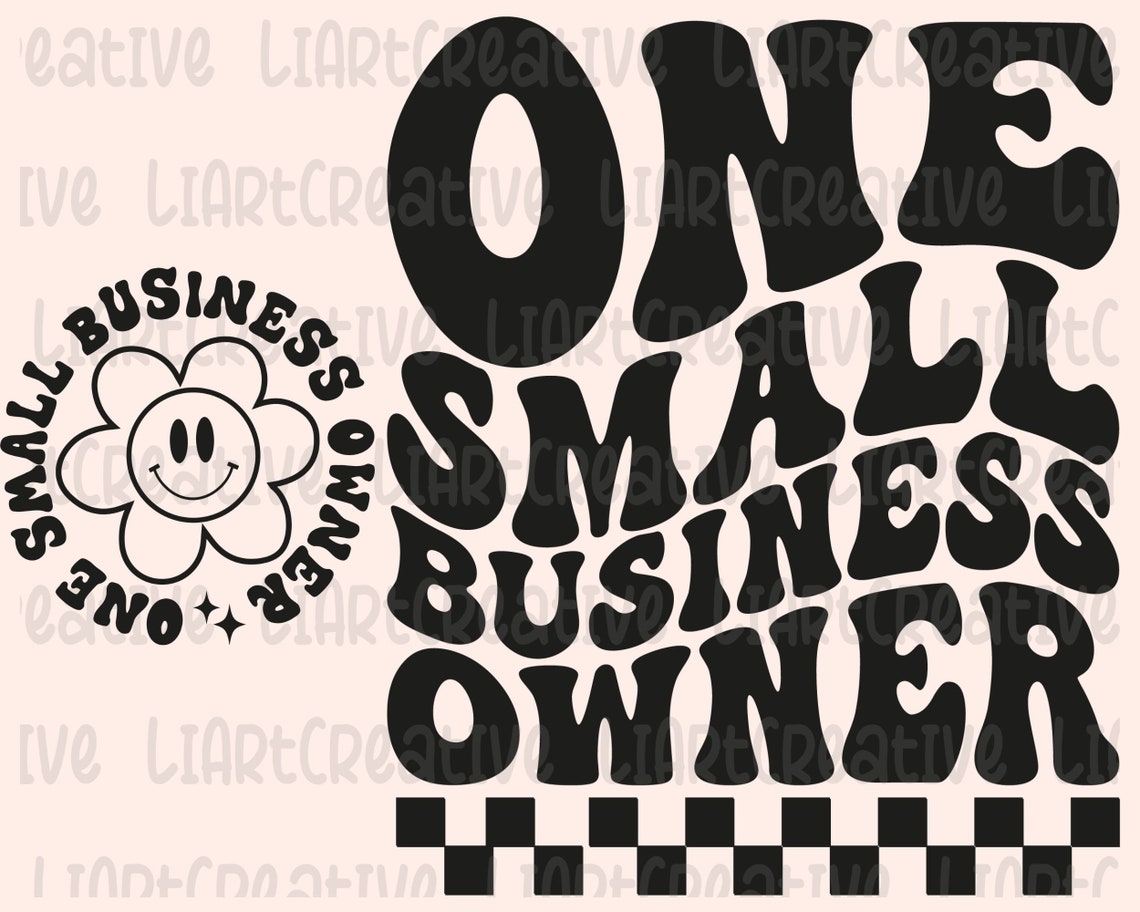 One Small Business Owner PNG Crafter PNG Sublimation Png - Etsy