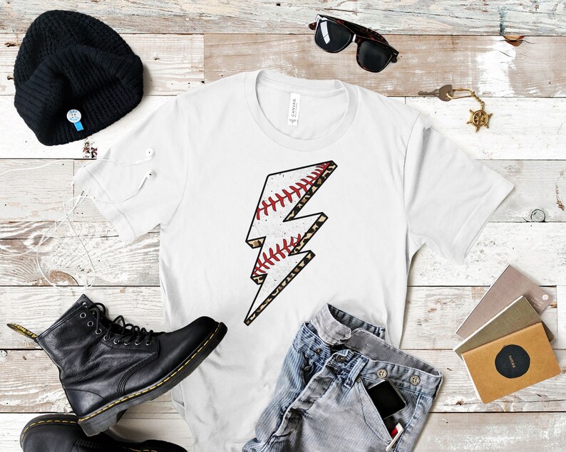 Baseball Lightning Bolt Png Baseball Png Sublimation Design - Etsy