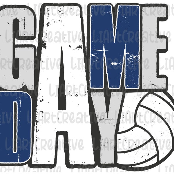 Volleyball Gameday Png - Etsy