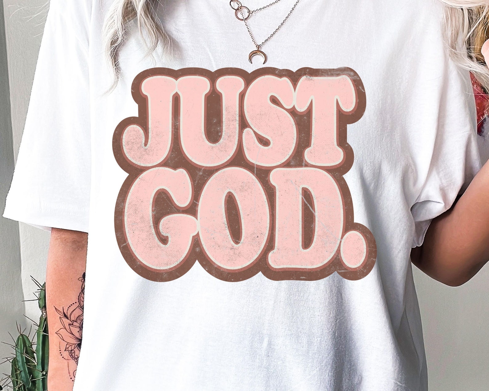 Just God Retro PNG God Sublimation Png Design Religion Png - Etsy