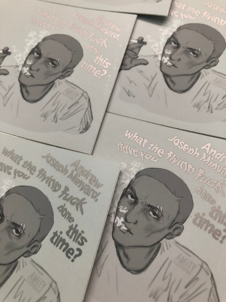 Andrew Minyard Juviedrew AFTG All for the Game Book Quote the Foxhole ...