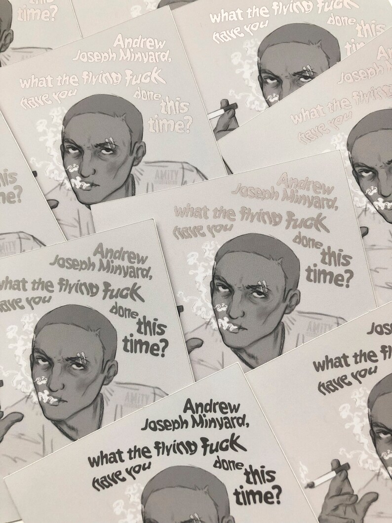 Andrew Minyard Juviedrew AFTG All for the Game Book Quote the Foxhole ...