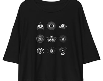 Evil Eye Crop Top - Etsy