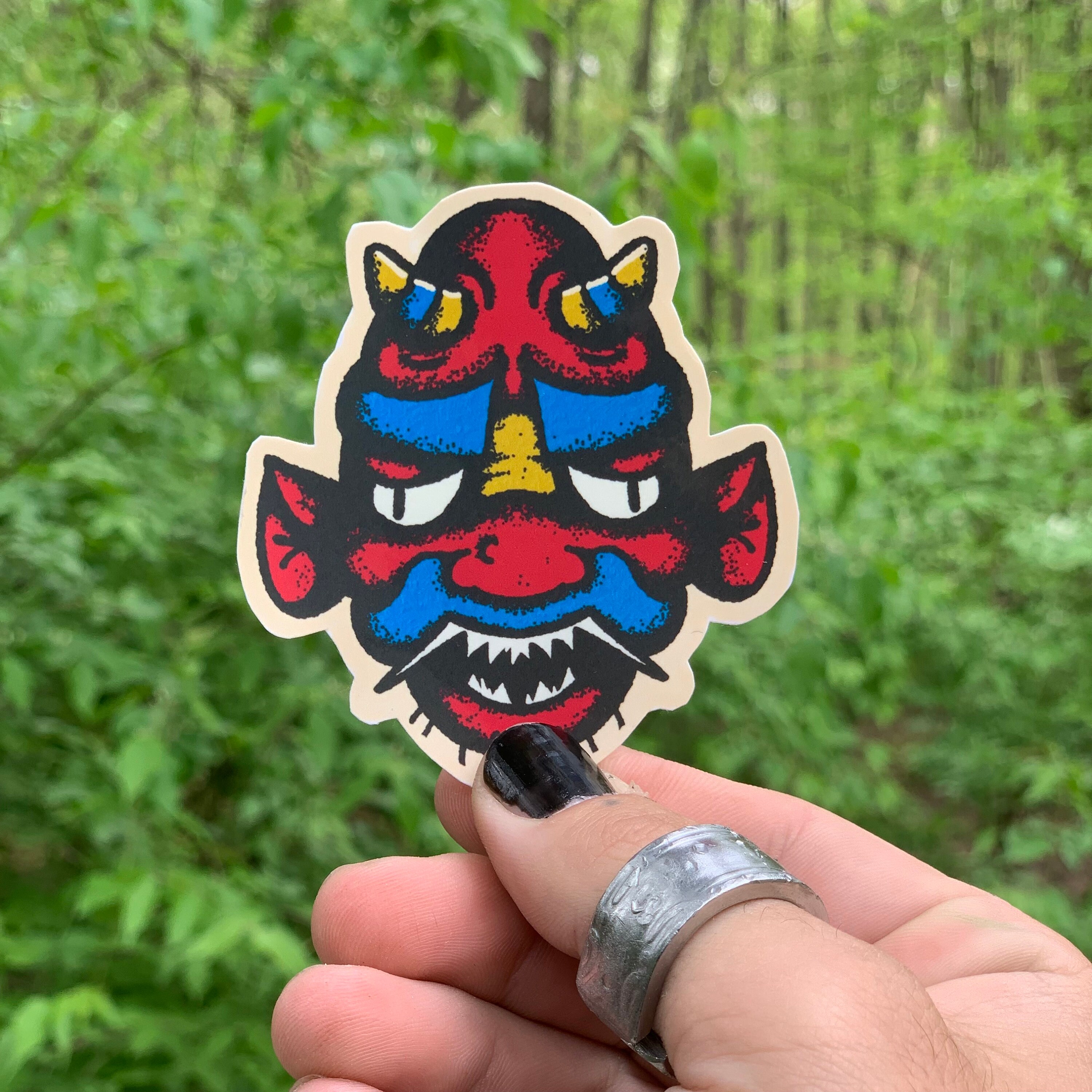 Devil Sticker Pack, Devil Stickers, Water Bottle Stickers, Laptop ...