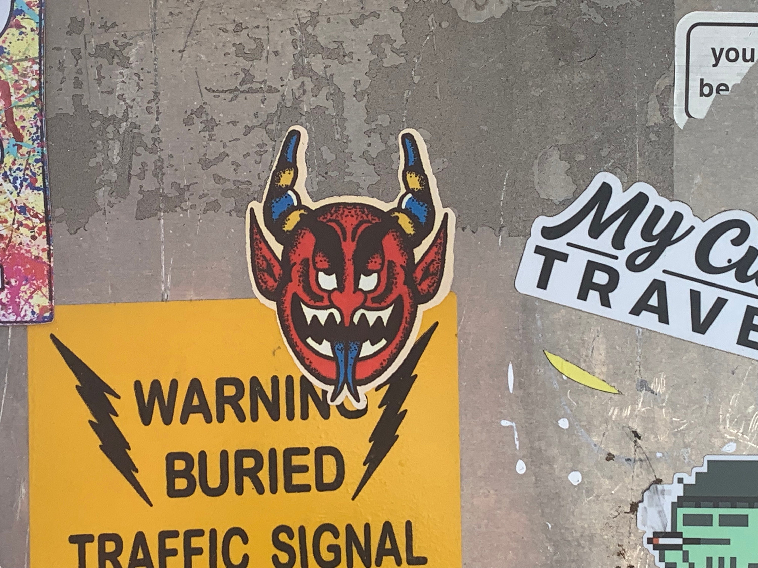 Devil Sticker Pack, Devil Stickers, Water Bottle Stickers, Laptop ...