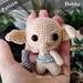 Baby Dobby Keychain Amigurumi Crochet Pattern PDF File English - Etsy