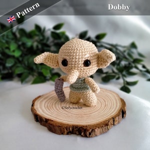 Baby Dobby Keychain - Amigurumi Crochet Pattern - PDF File English - Etsy