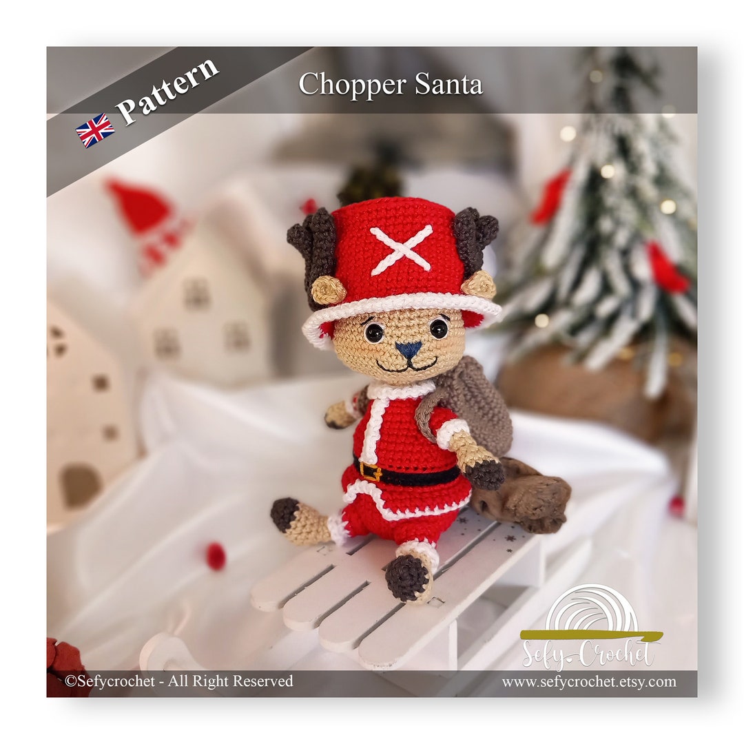 Chopper OP Amigurumi Crochet Pattern PDF File English - Etsy