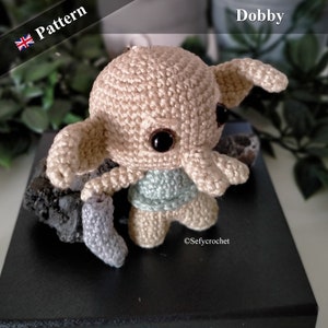 Baby Dobby Keychain - Amigurumi Crochet Pattern - PDF File English - Etsy