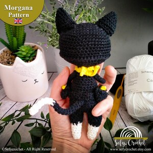 Morgana - Persona 5 - Amigurumi Crochet Pattern - PDF - English ...