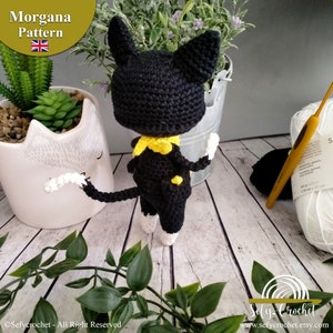 Morgana - Persona 5 - Amigurumi Crochet Pattern - PDF - English ...