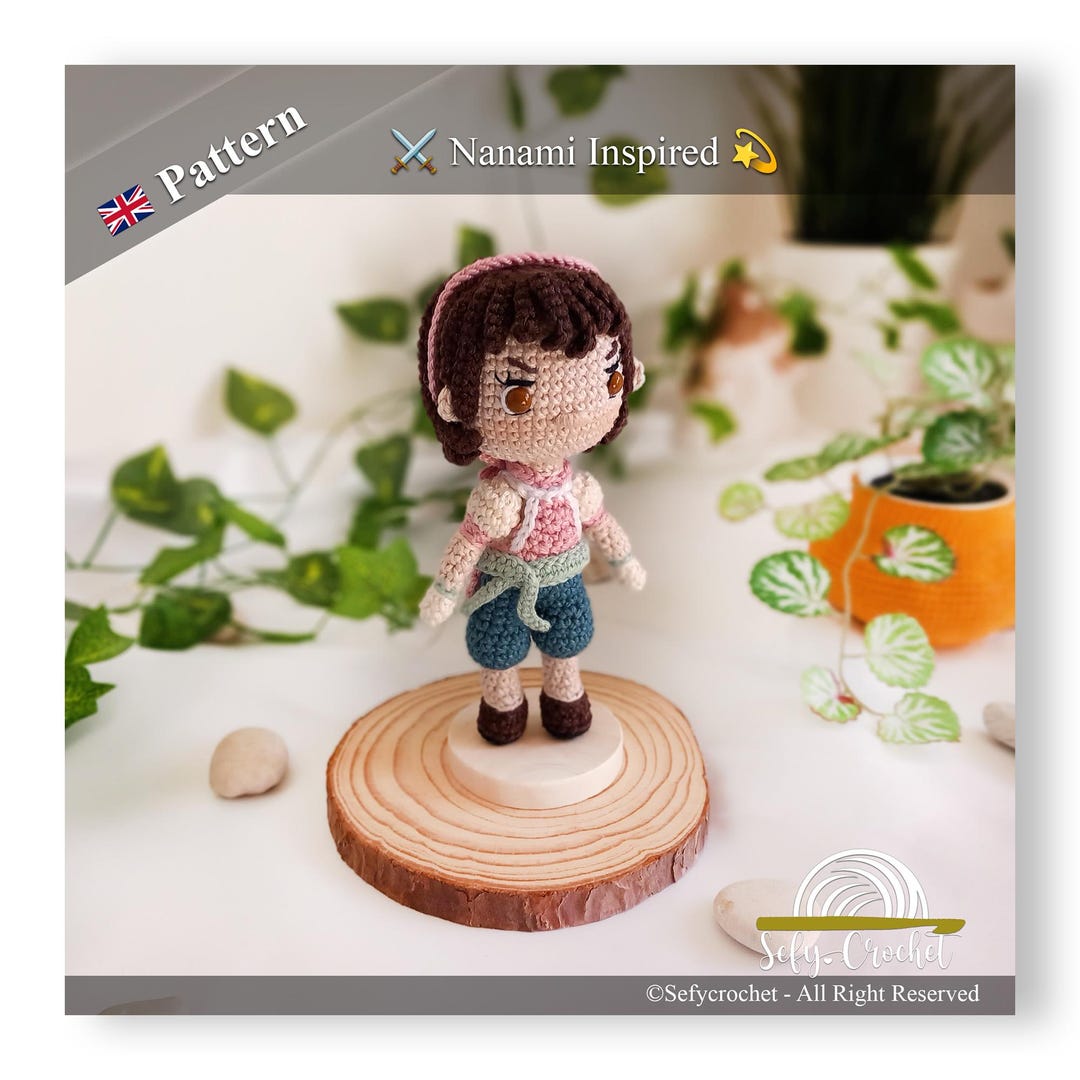 Nanami Inspired - Suikoden II - Amigurumi Crochet Pattern - PDF ...