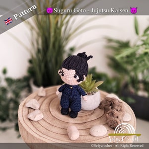 Suguru Geto Crochet Pattern: Jujutsu Kaisens Inspired (PDF) - Etsy