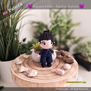 Suguru Geto Crochet Pattern: Jujutsu Kaisens Inspired (PDF) - Etsy