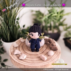 Suguru Geto Crochet Pattern: Jujutsu Kaisens Inspired (PDF) - Etsy