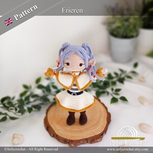 Frieren Crochet Pattern (PDF) - Etsy