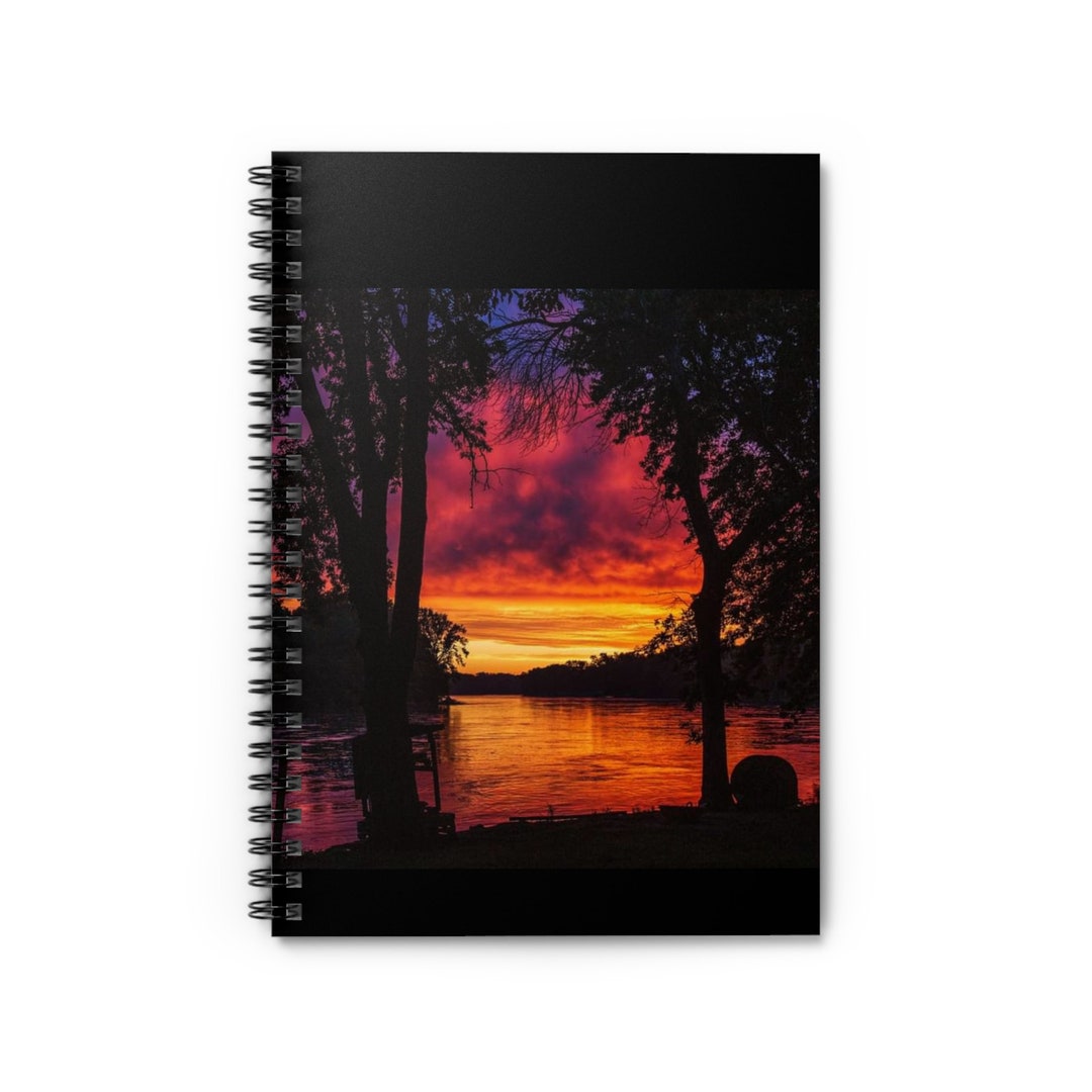 Supernatural Sunset Photo Spiral Notebook - Ruled Line - Etsy